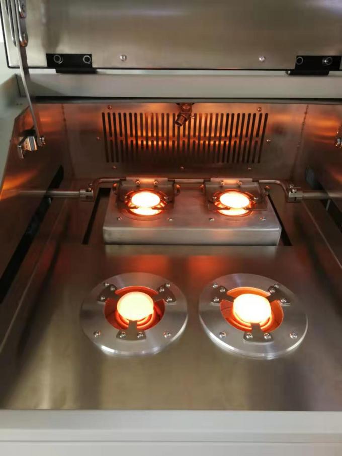 High frequency XRF fusion machine 4 position XRF Fuison furnace AAS ICP