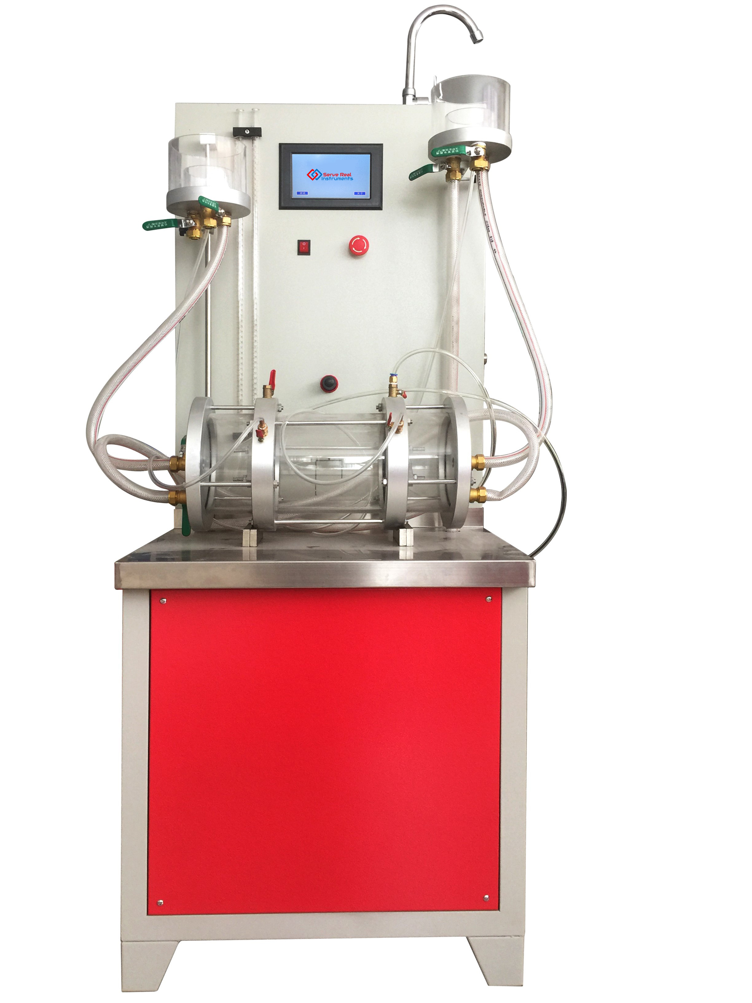 Geosynthetics horizontal permeability tester ASTM D4716 ISO 12958