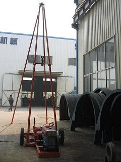 Dynamic probing rig, dynamic cone penetrometer, geological survey equipment