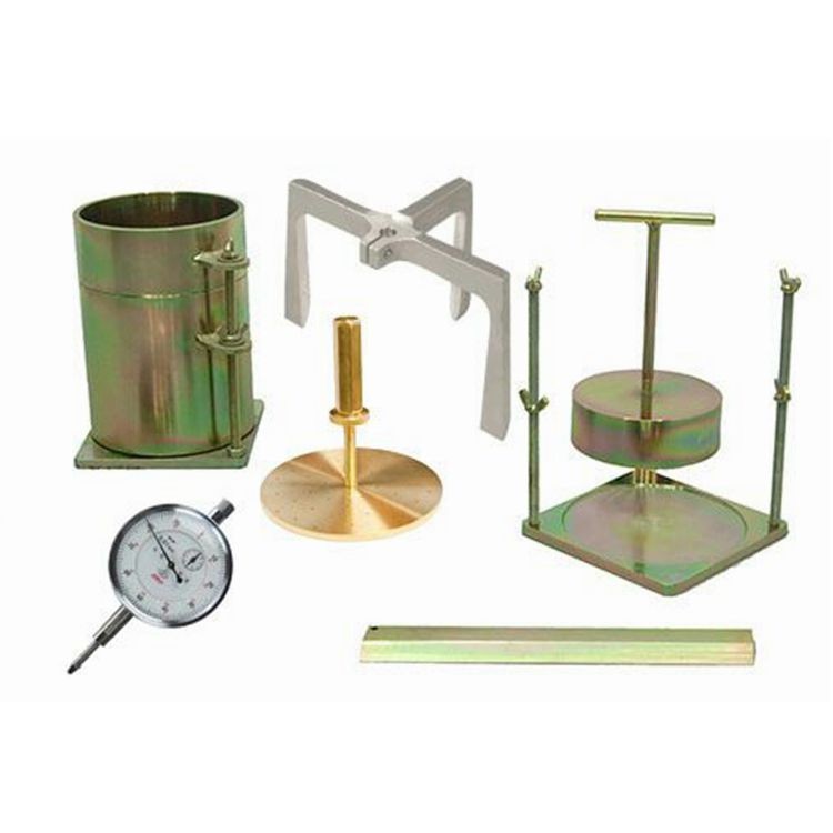 ASTM AASHTO California bearing ratio CBR mold and components Soil test ...