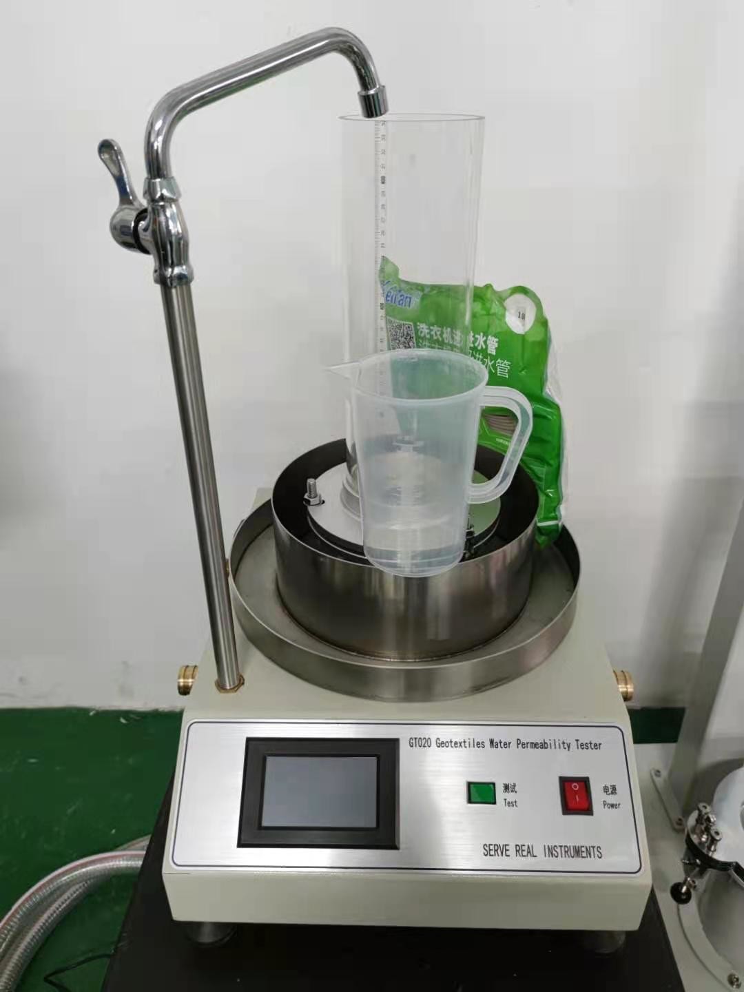 geotextiles test equipment water permeability tester ISO 11058